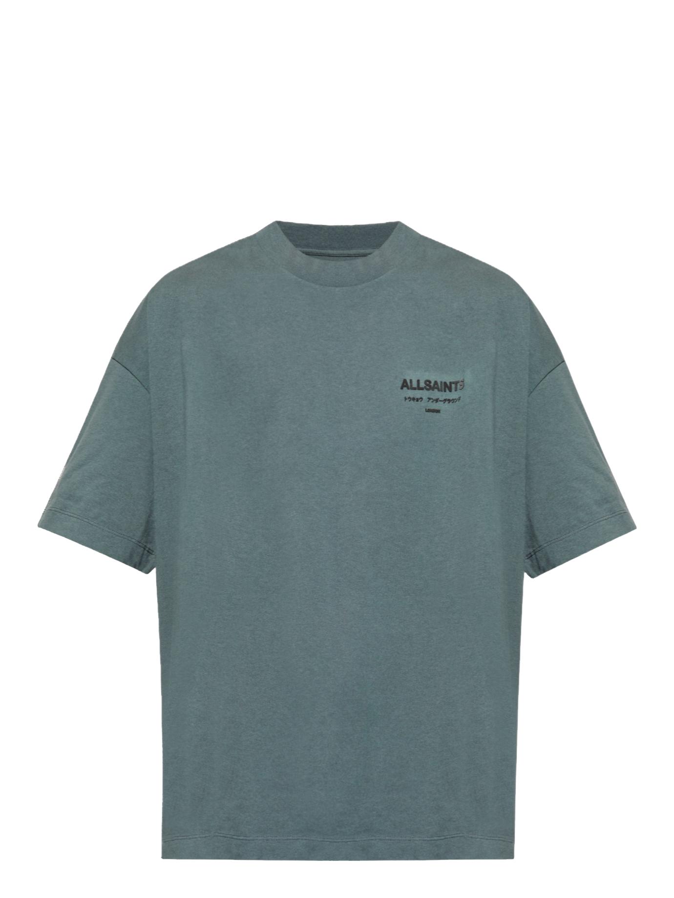 ALLSAINTS Xander Flocked Logo Oversized T-Shirt